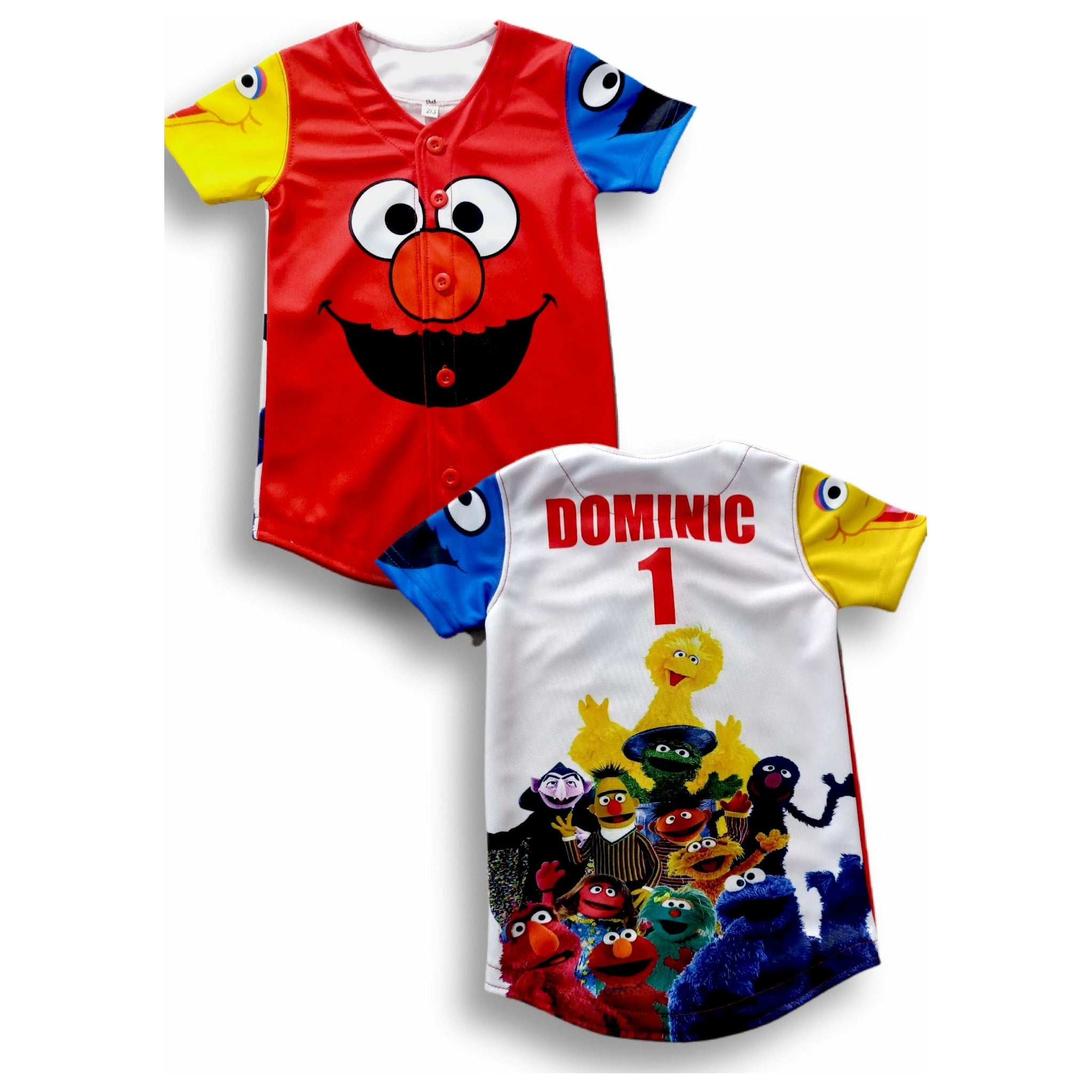 Kids Elmo Baseball Jersey